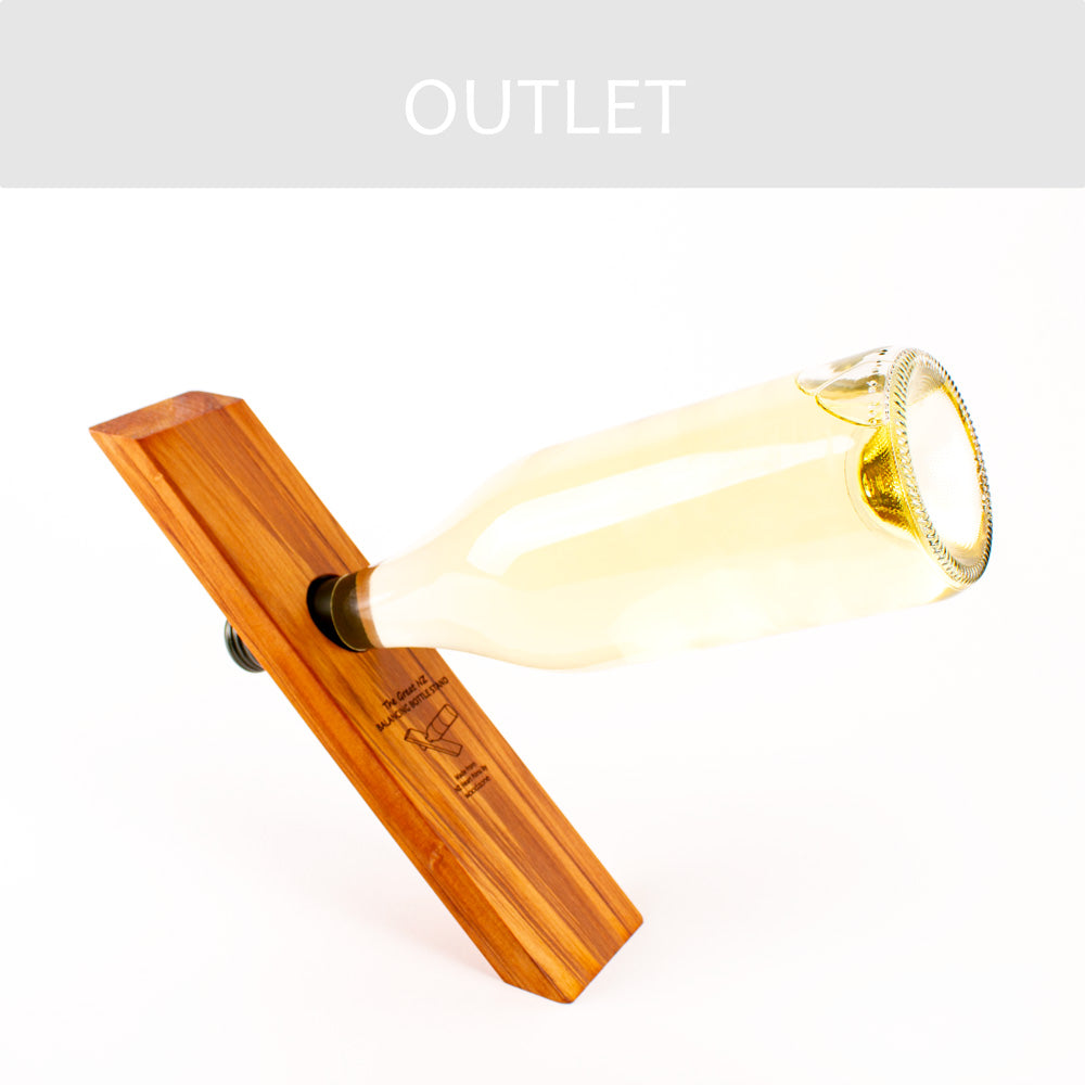 The Great NZ Balancing Bottle Stand, Outlet | Woodzone NZ Made Woodware ...