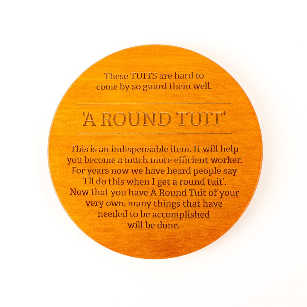Round Tuit | Woodzone | NZ Made Woodware