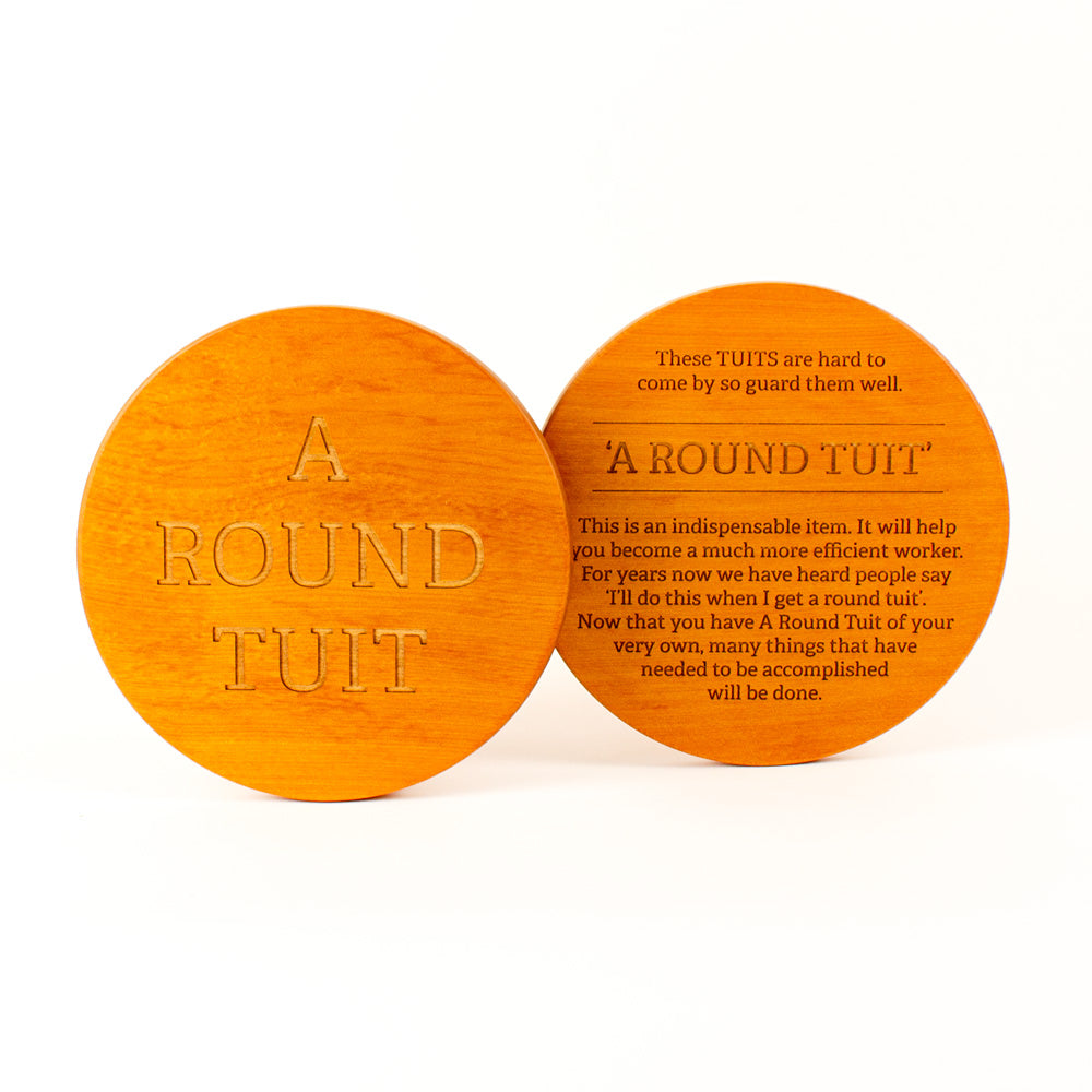 Round Tuit | Woodzone | NZ Made Woodware
