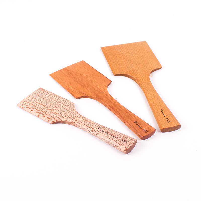 Brownie / Slice Server Set | Woodzone NZ Made Woodware and Gifts