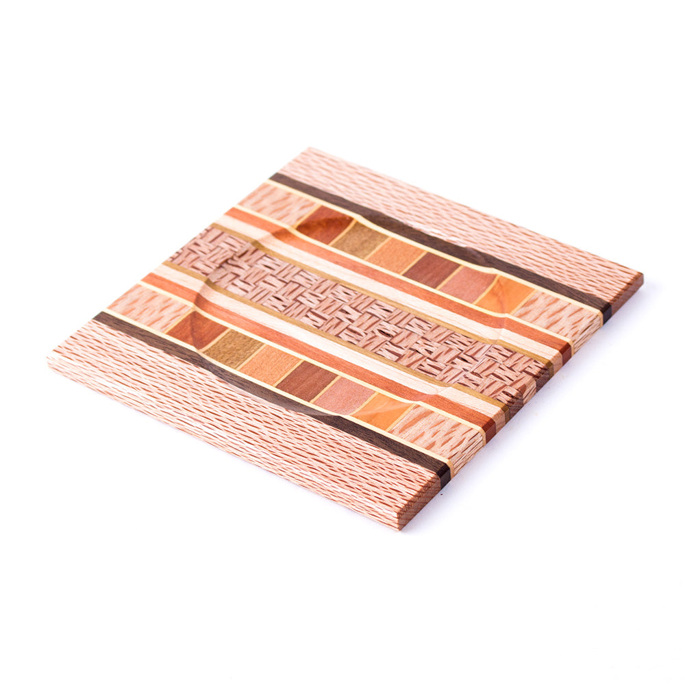 Native Timber Coaster | Woodzone NZ Made Woodware & Gifts